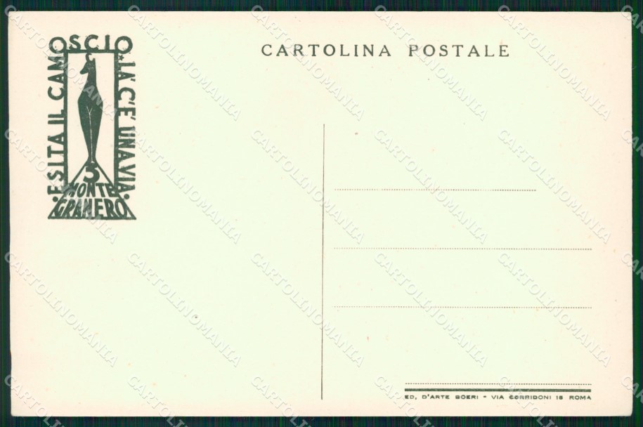 Militari Alpini III Reggimento Monte Granero FG cartolina XF3084