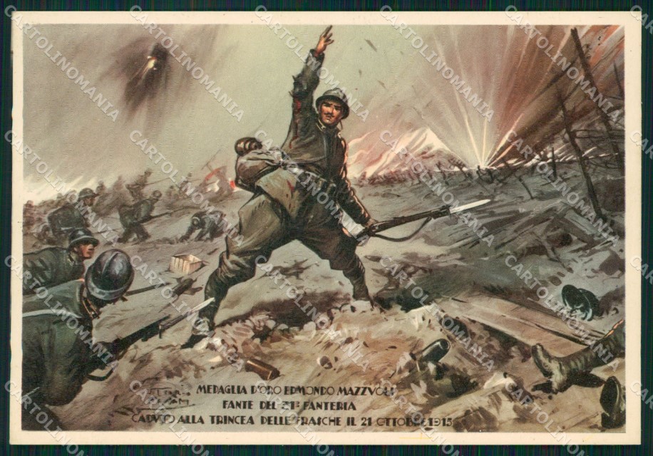 Militari 31º Reggimento Fanteria Siena Pisani FG cartolina XF4044